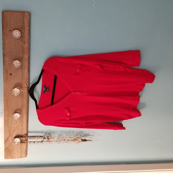 Ralph Lauren | Tops | Rl Chaps Denim 34 Henley Sz Xl | Poshmark